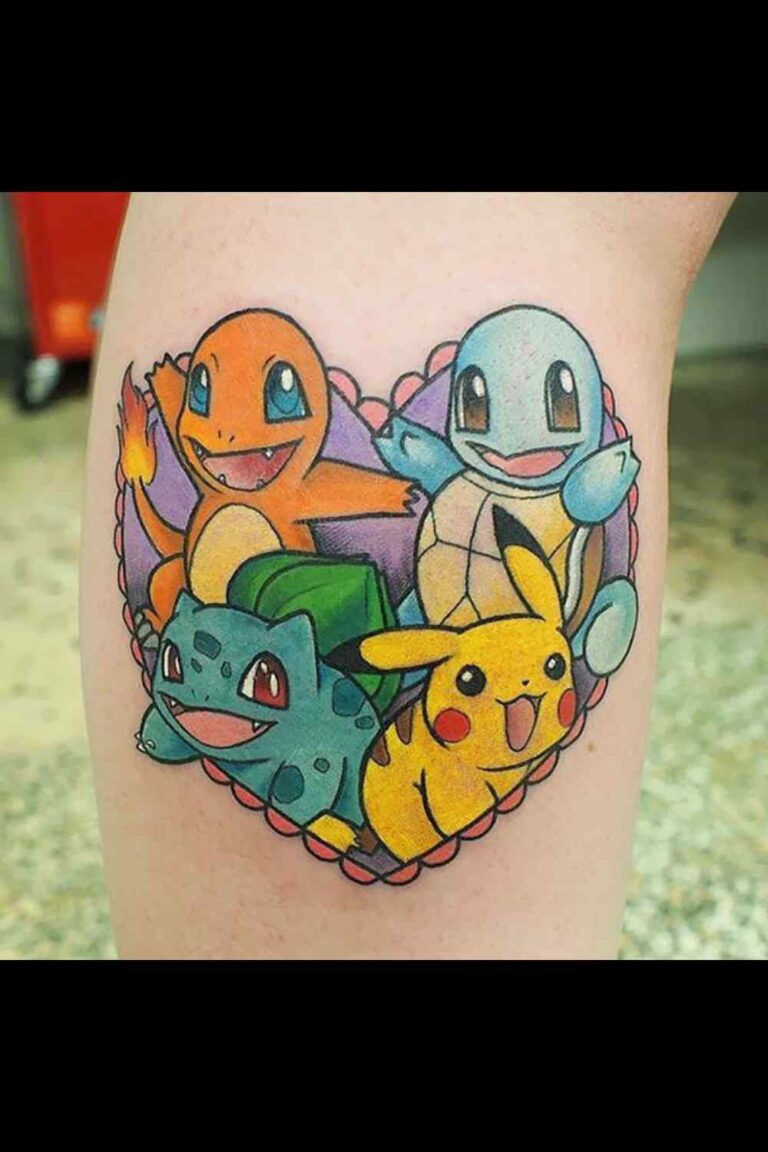 60 Tatuajes de Pokémon