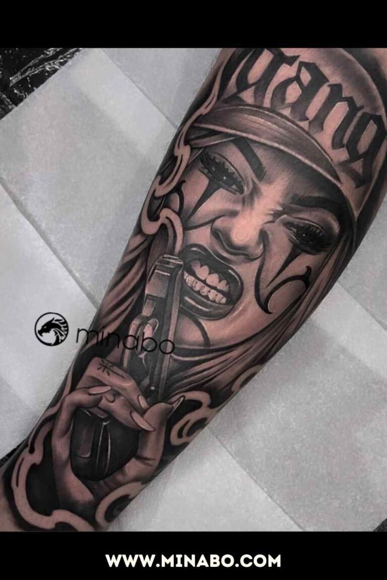 81 tatuajes arte Chicano: diseños y significado para inspirarte
