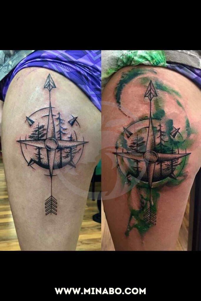 132 tatuajes en la nalga para mujeres: diseños y significado para ...